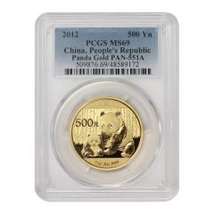 Buy Chinese Gold Panda Coins Online - Mint State Gold
